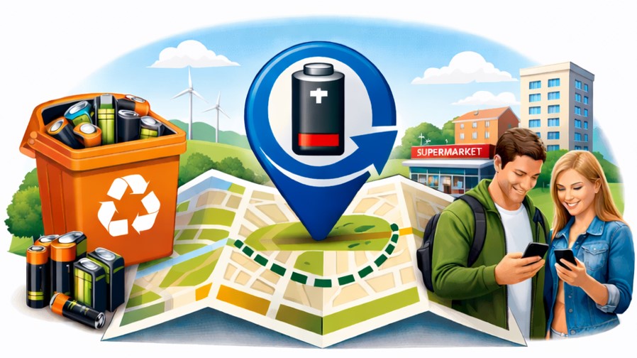 Battery Recycling Near Me | Find Drop-Off Points